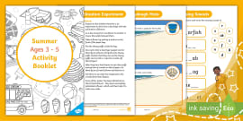 KS1 Summer Activity Pack to Print (teacher made) - Twinkl