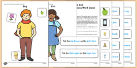 Four ICW Toy Box Worksheet / Worksheet