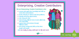 Enterprising Creative Contributors for Children Poster