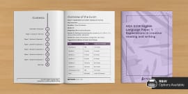 GCSE - AQA English Language Classroom Decoration Posters