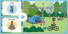 Caitheamh Aimsire Bileog Oibre | Acmhainní Gaeilge