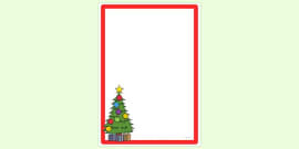 Simple Tree Page Border | Page Borders | Twinkl - Twinkl