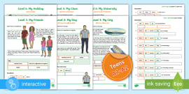 Beginners Reading and Writing EAL Worksheets | Twinkl