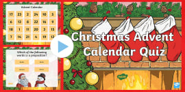 Christmas Advent Calendar PowerPoint for Kids (teacher made)