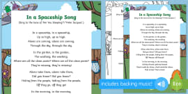 Space Songs And Rhymes Resource Pack (teacher made)