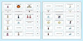 Sentence Building Cut and Stick Activity - Twinkl