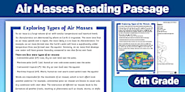 GCSE Global Atmospheric Circulation Reading Comprehension