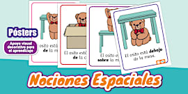Posters: Preposiciones de lugar