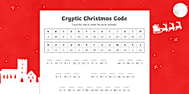 Christmas Cryptograms | code games | cypher