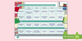 FREE! - Back to school planning KS2 | Activity Timetable