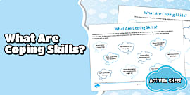 What Are Positive and Negative Coping Skills? Sorting Activity for 3rd-5th