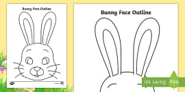 Bunny Rabbit Masks (Hecho por educadores) - Twinkl