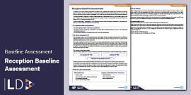 FREE! - EYFS Reception Baseline Assessment Poster (New EYFS 2021)