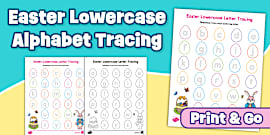 Toys Lowercase Letter Tracing Worksheet / Worksheet