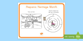 Mexican Heritage I Spy Activity | Printable Worksheet | Twinkl