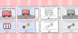 The Wheels on the Bus Story Sequencing A4 (teacher made)