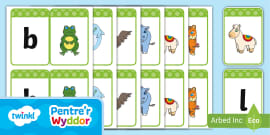 Poster Arddangos Pentre'r Wyddor (teacher made) - Twinkl