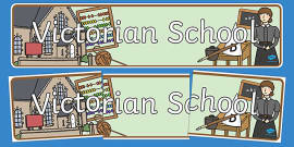 Victorian Art Display Banner - Primary Resources - Twinkl
