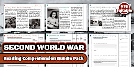 World War II Reading Comprehension Worksheets (PDF) – UKS2