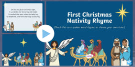 Christmas PowerPoint Background | Nativity Story Template