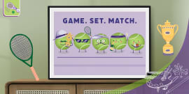 Finger Tennis Game (teacher made) - Twinkl