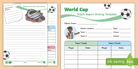World Cup Host Country Fact File Template - Twinkl
