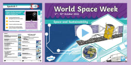 World Space Week Quiz (teacher made) - Twinkl