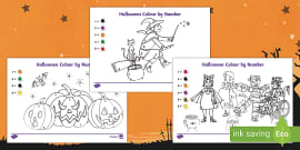 Halloween Roll and Color Dice Game | Math Resource | Twinkl