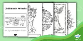 Christmas Colouring Booklet (teacher made) - Twinkl