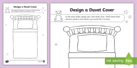 Design a Bedroom Activity Sheet (Teacher-Made) - Twinkl