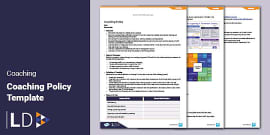 Coaching Session Reflective Journal Template (teacher made)