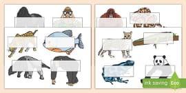 Editable Group Table Signs (Jungle & Rainforest)