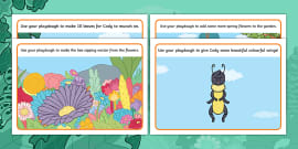 Caterpillar Life Cycle 'First, Next, After, Last' Activity