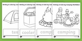 Camping I Spy - (Teacher-Made) - Twinkl