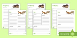 Animal Fact File Template | Primary Science | Animals