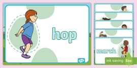 Movement Cards (teacher made) - Twinkl