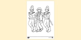 FREE! - King's Guard Colouring Sheet - Royal Family Resources