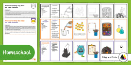 Halloween Read and Draw Activity | Easy Halloween Basics