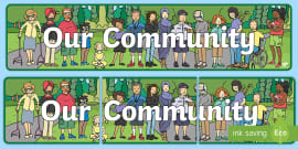 Heroes in Our Community Cut-Outs (teacher made)