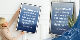NHS Rainbow Window Poster - NHS Poster - Primary Resource