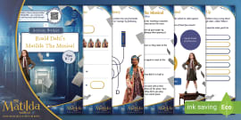 FREE! - Matilda Poster | Roald Dahl’s Matilda The Musical | Twinkl