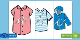 SA Cursive Alphabet Bunting (teacher made) - Twinkl