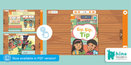 Level 2b Decodable Readers: On the Bus (teacher made)