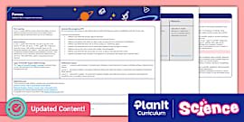 Science: Forces: Year 5: Medium-Term Plan (teacher made)