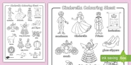 Cinderella Wordsearch (l'insegnante ha fatto) - Twinkl