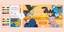 Grade R Phonics: Interactive Go! Game Letter B - Twinkl