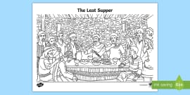 The Last Supper Word Search - The Last Supper activity
