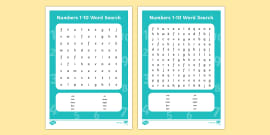 Number & Words Bingo (0-10)