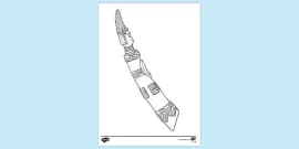 Ivory Mask of Queen Idia | Colouring Sheets | Twinkl