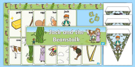 Jack and the Beanstalk Playdough Mats (teacher made)